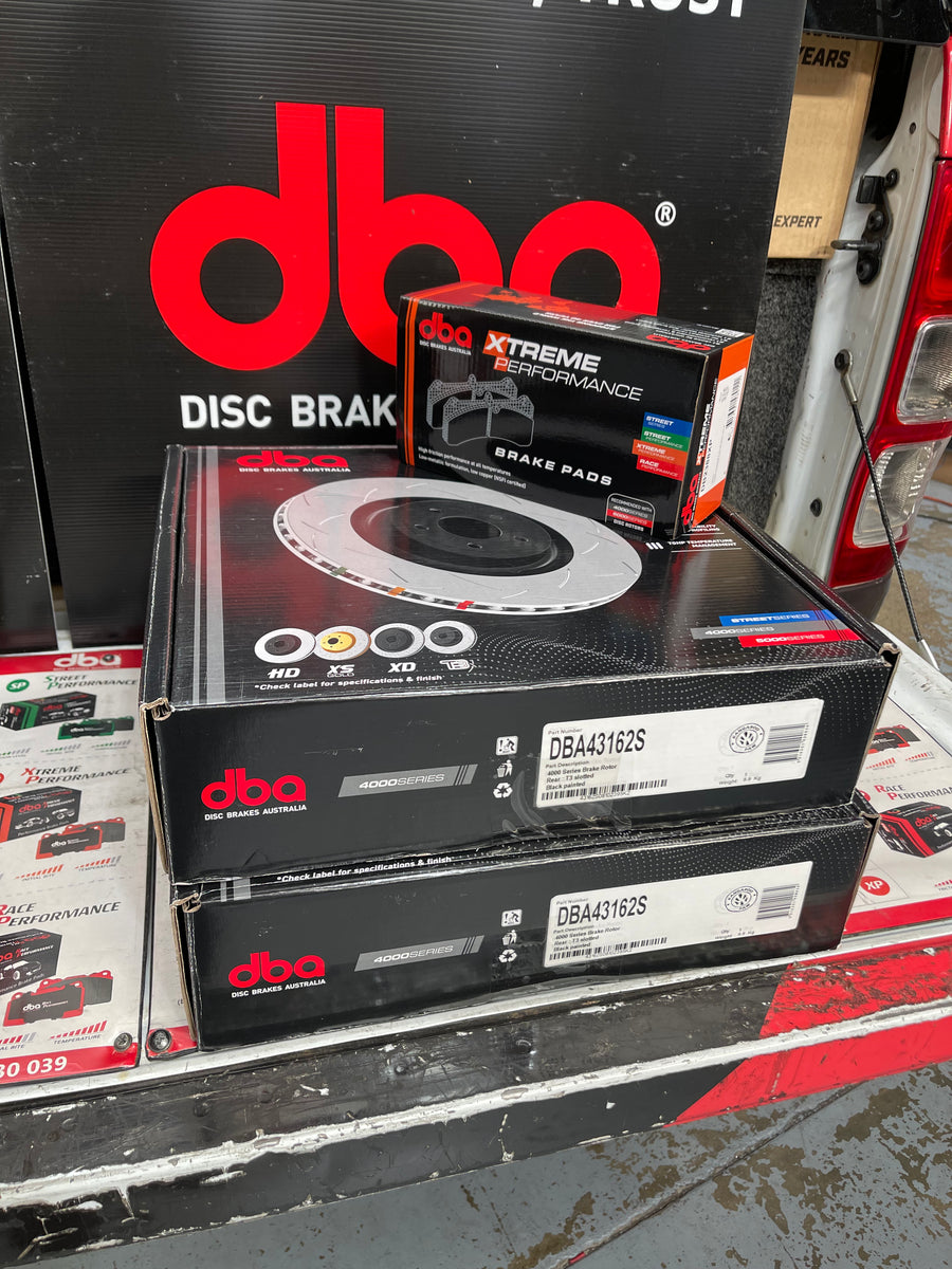 DBA Rear 4000 Series T3 Brake Rotor - NF Amarok/Next Gen Ranger