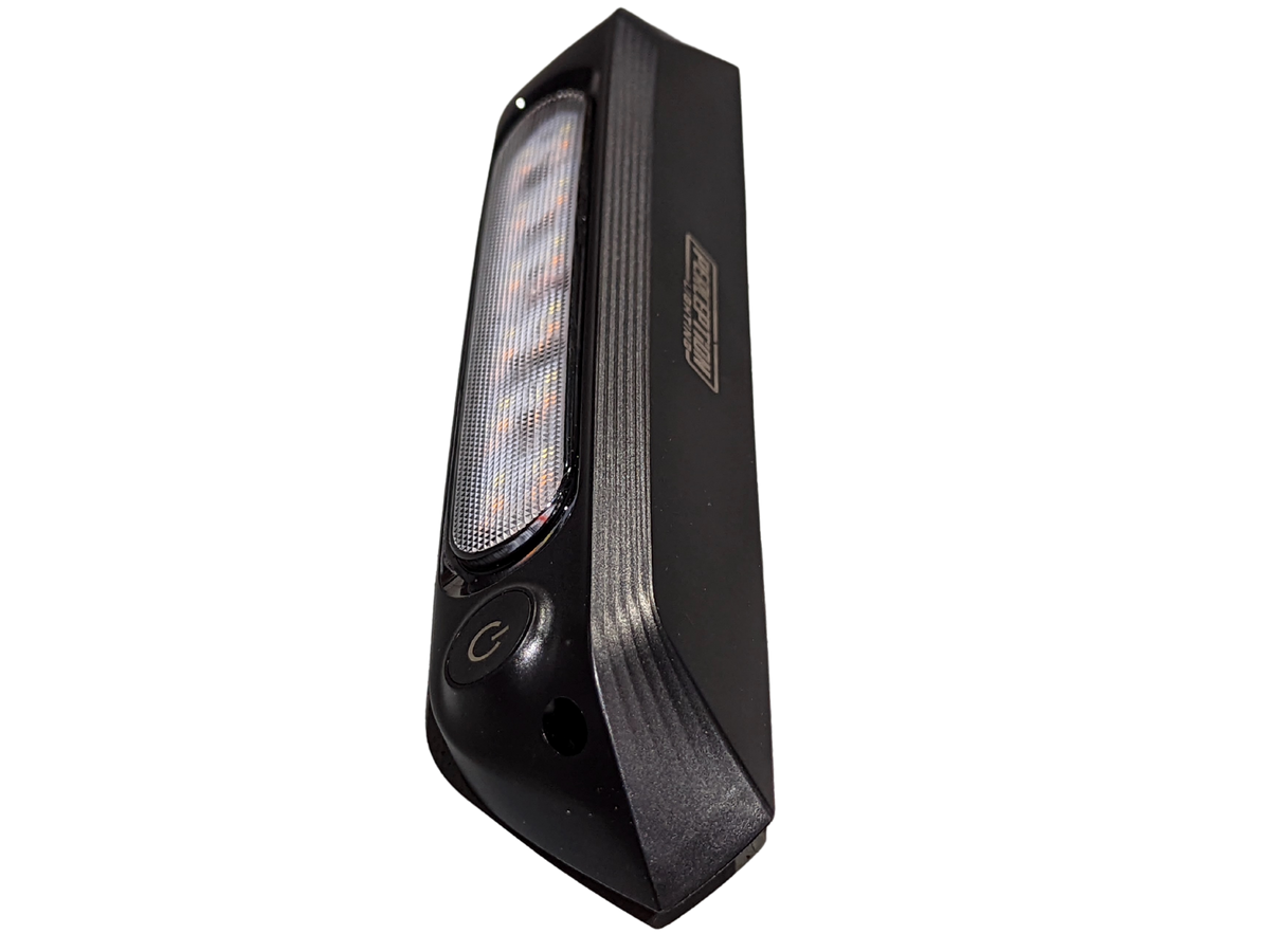 290mm Dual Colour Orange & White Caravan Awning Light with Touch Switc