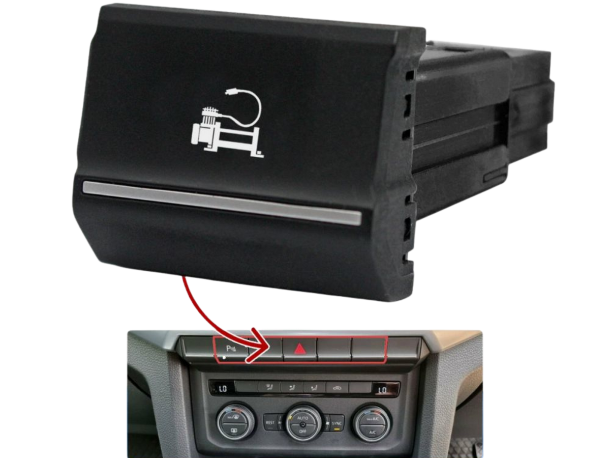 Amarok V6 Dashboard Push Buttons