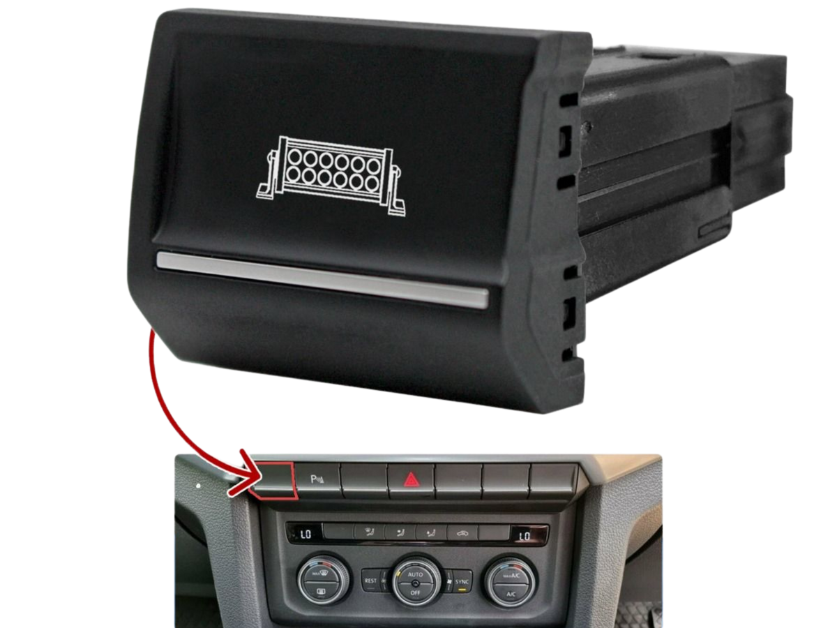 Amarok V6 Dashboard Push Buttons